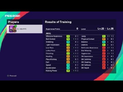 How to Level UP Player in MyClub eFootball PES 2021 using Convert - YouTube