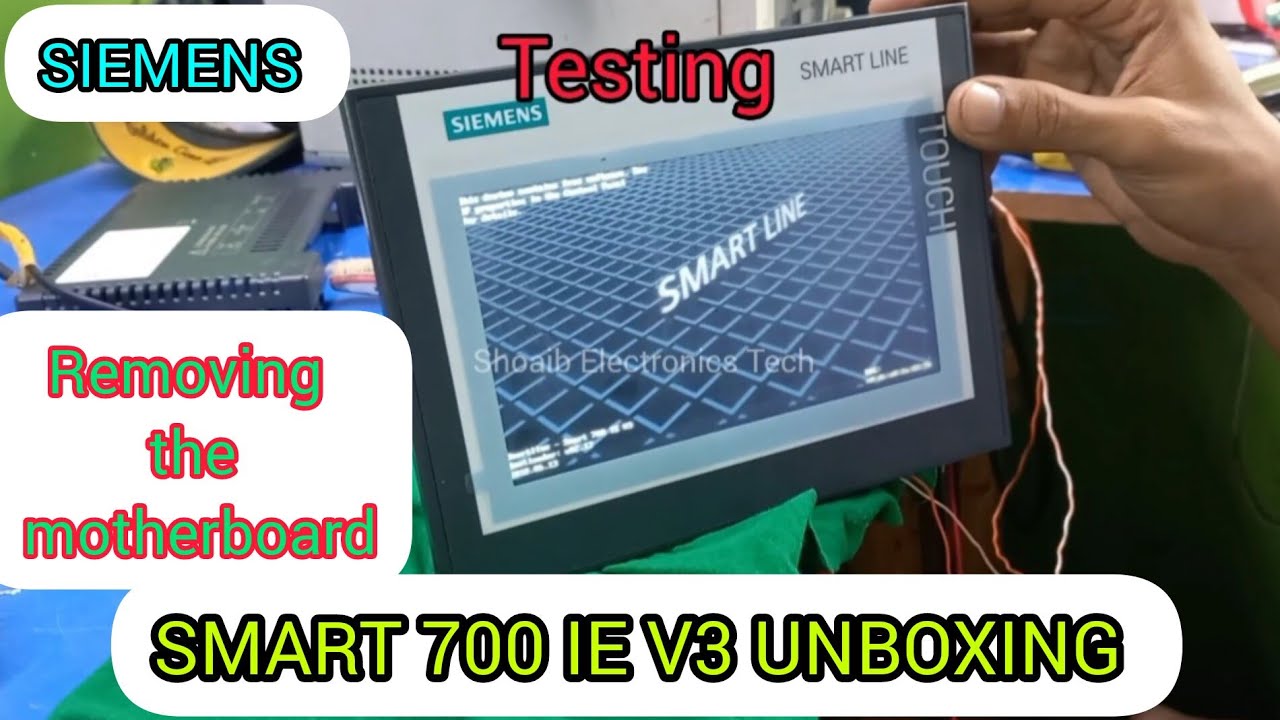 SIEMENS 700 | SMART 700 IE V3 | H M I touch screen | Siemens simatic ...