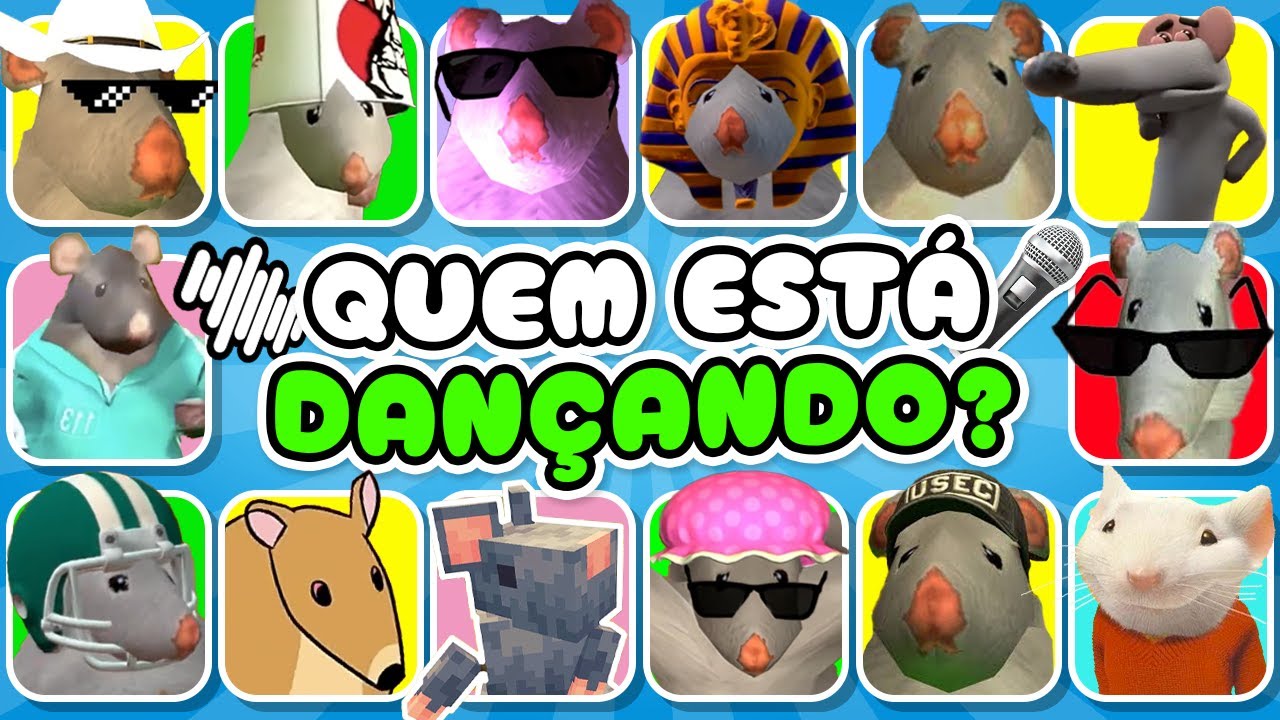 Quem Está DANÇANDO? Rato Milton! 😱🐭Ratomilton Dance🐀Sprunki🐁Minecraft🐀 ...