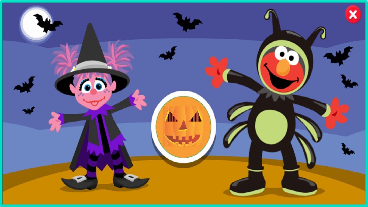 Sesame Street - Dress Up Time - Sesame Street Game - YouTube