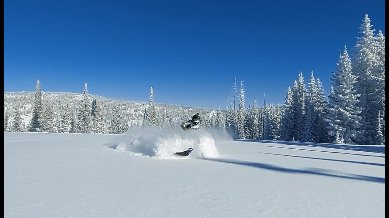 Day 3 Part 1 | Bluebird Powder Day // Artic Cat Alpha One - YouTube