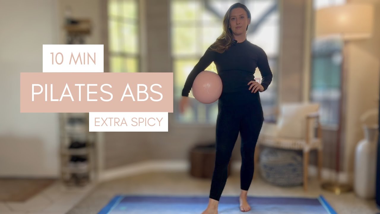 10-Min Pilates Abs Workout 🔥 Extra Spicy Core Burn | Intense ...