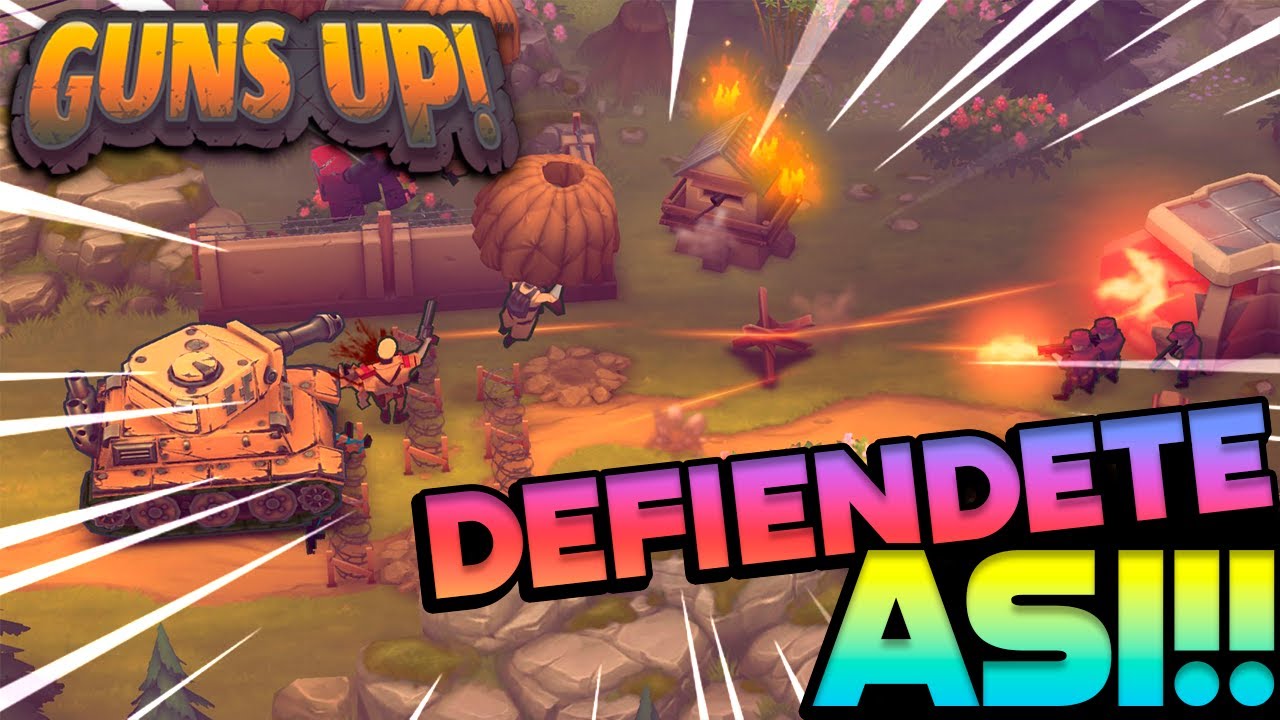 GUNS UP! MOBILE DEFENSE STRATEGY!! | GAMEPLAY ESPAÑOL - YouTube