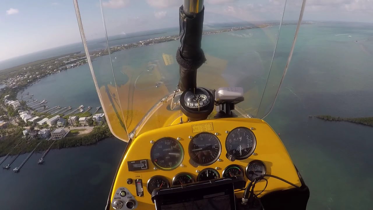 Flying over Florida Keys in a Trike. Delta Wing!!! Gt450. - YouTube