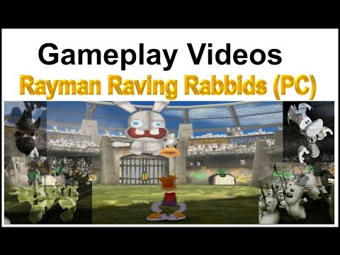 Rayman Raving Rabbids (PC) First Levels and First Story - YouTube