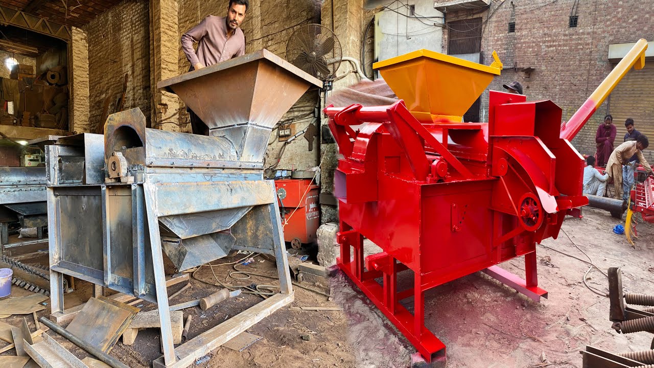 incredible process of Making Maize ShellerMachine |I Production of ...