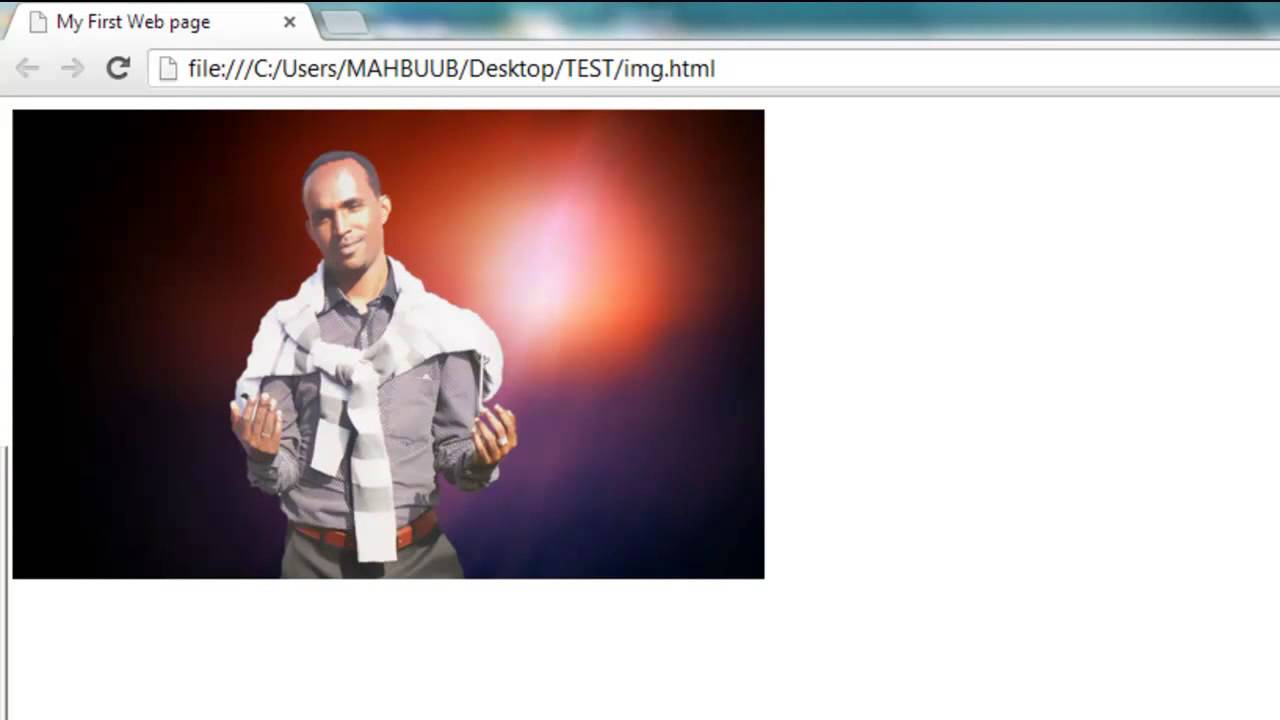 How To Make Image Tag and Line Break Tag .mpg - YouTube