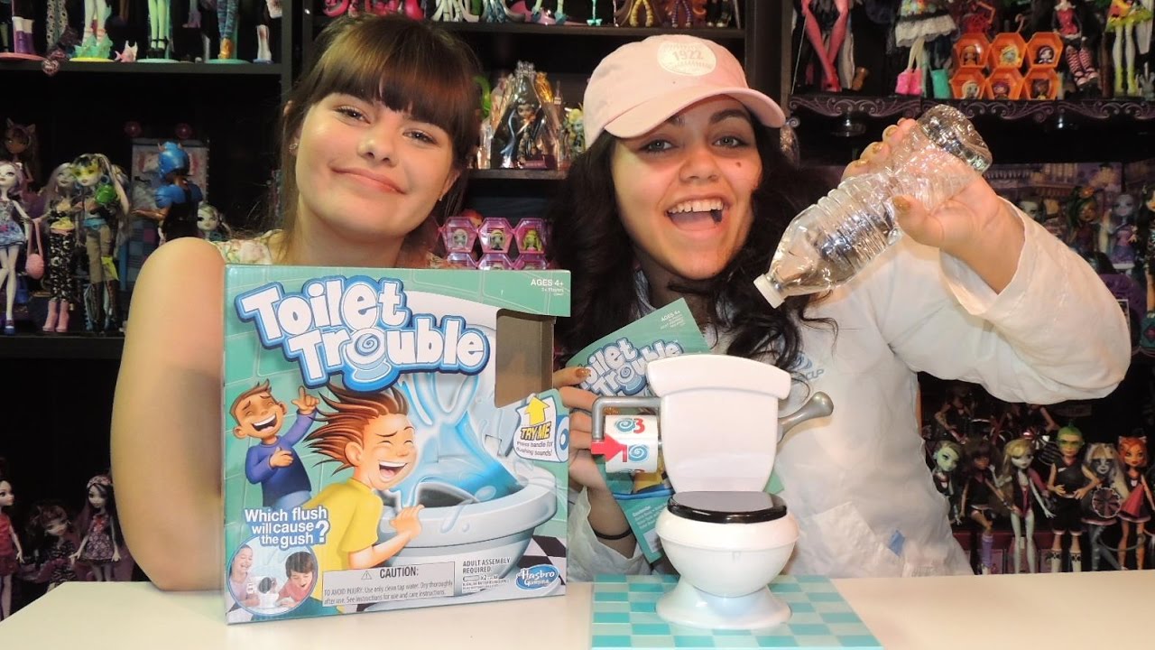 Toilet Trouble Game by Hasbro | WookieWarrior23 - YouTube