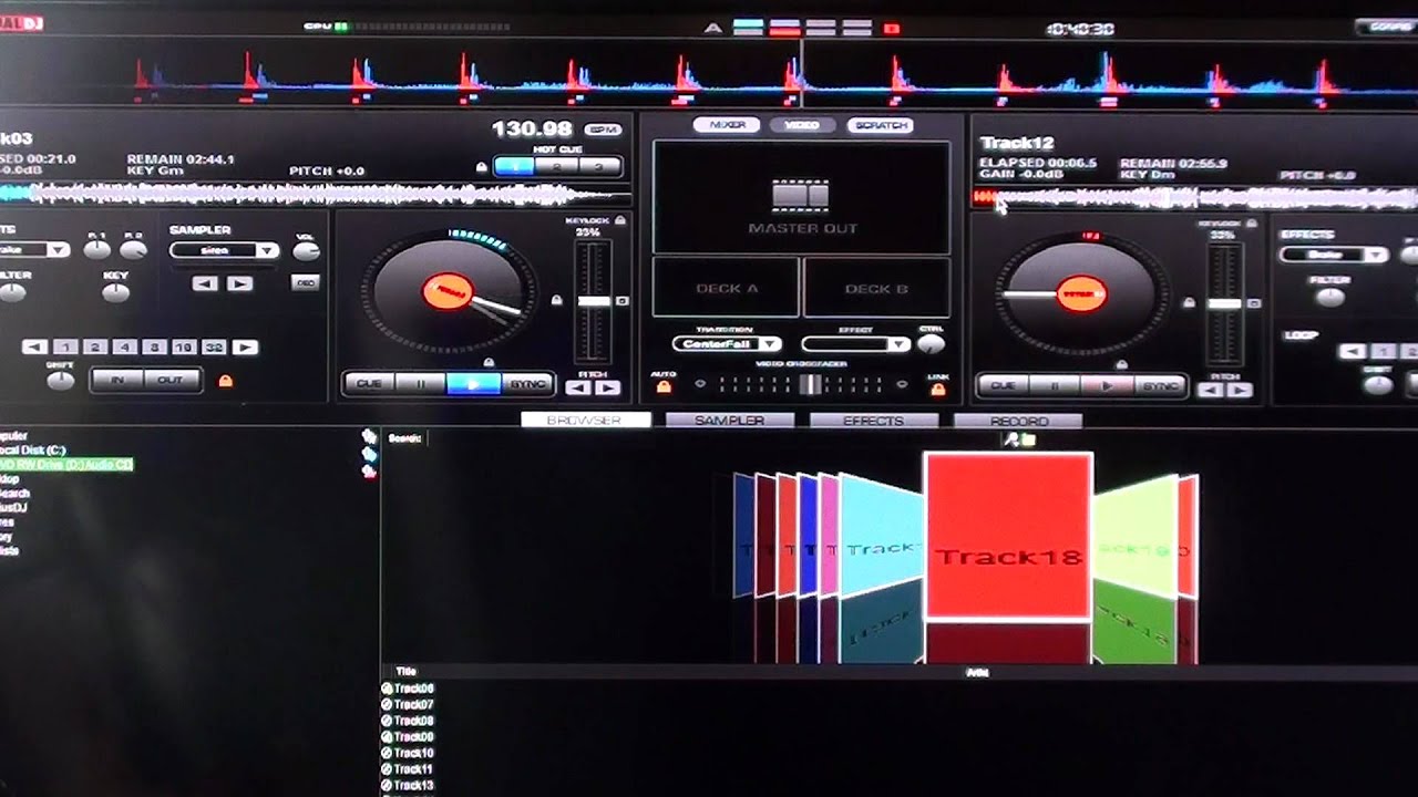 dj virtual 7 pro - YouTube