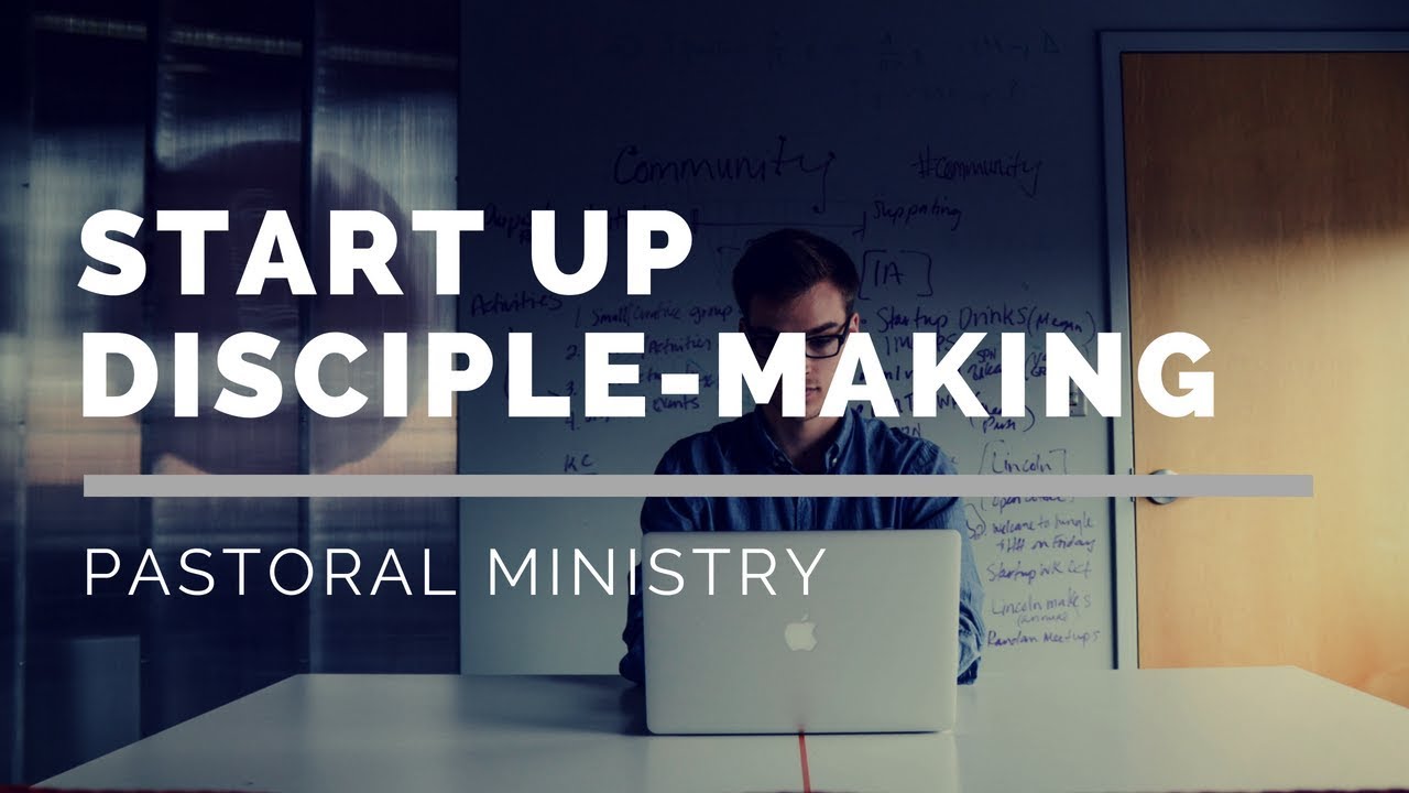 How to make disciples in a small church or church plant - YouTube