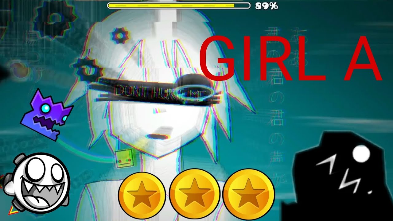 GIRL A REMAKE GEOMETRY DASH 2.1 - YouTube