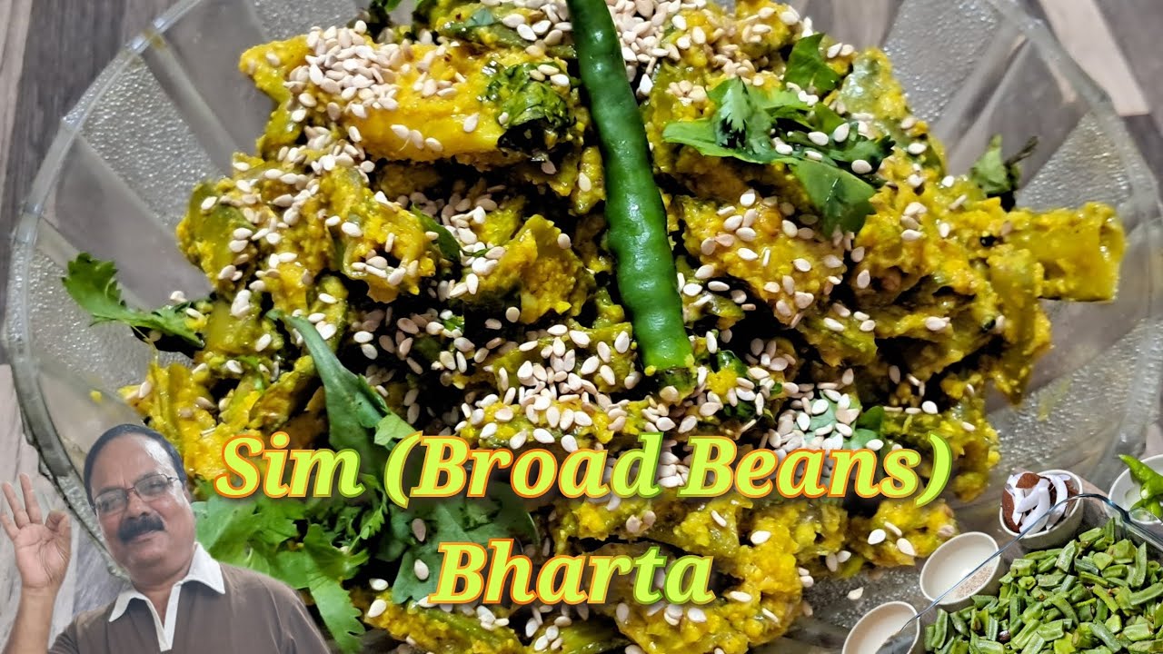 Seem Bharta // Broad Beans Dry Masala // Surati Papri Masala Curry ...