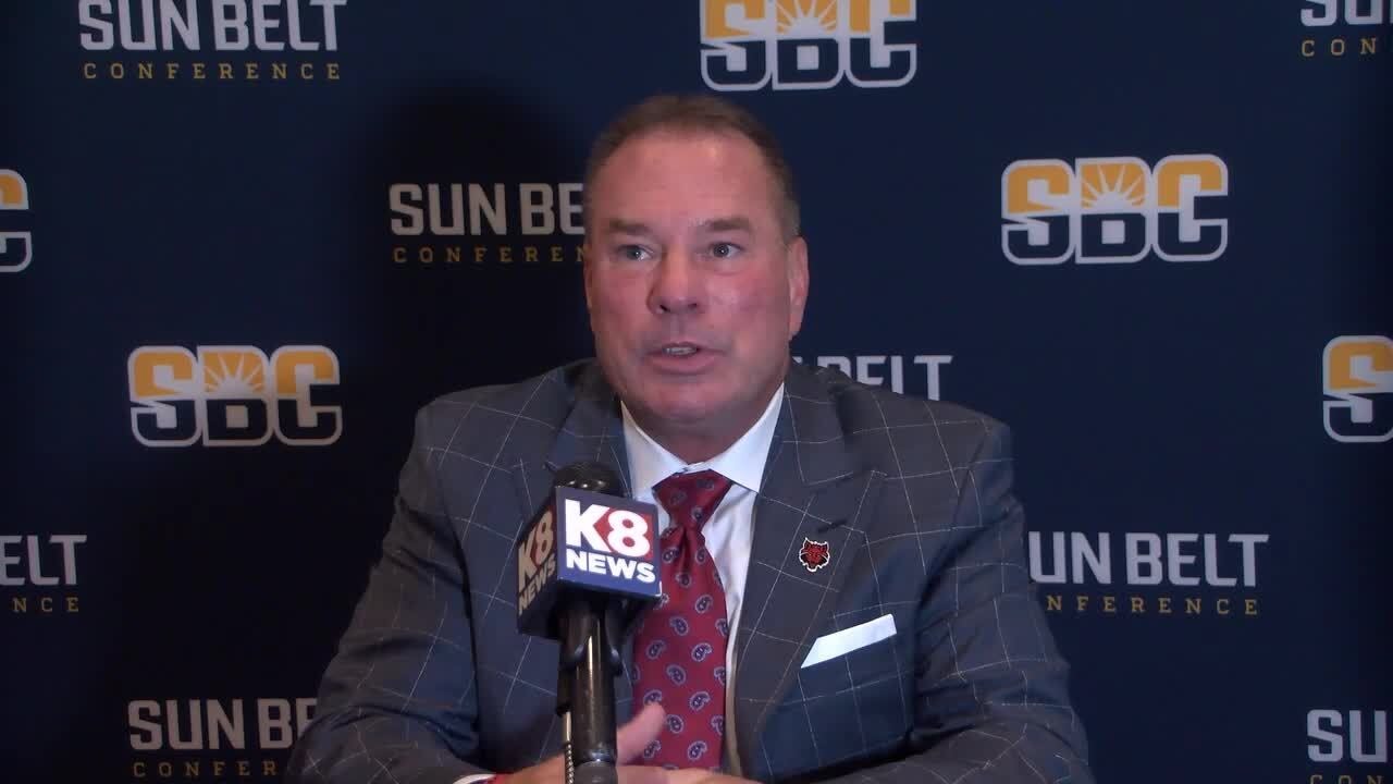 Red Wolves Raw: Butch Jones at 2024 Sun Belt Football Media Days - YouTube