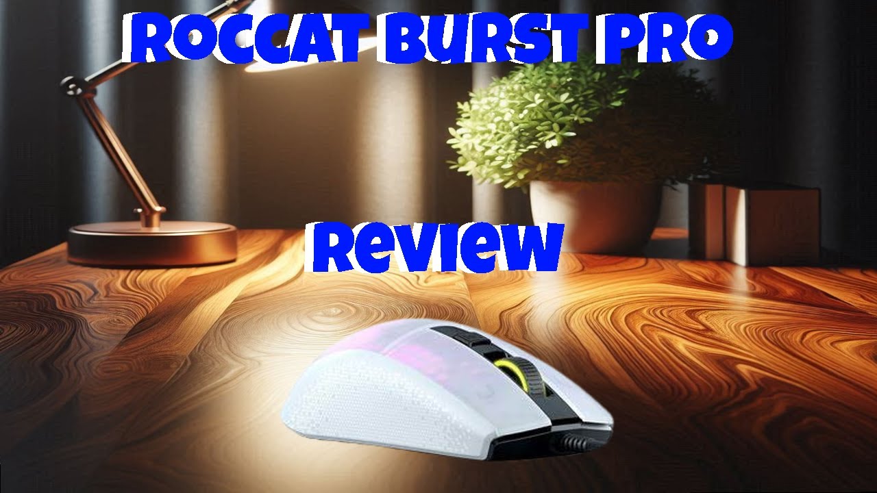 ROCCAT BURST PRO LIGHTWEIGHT GAMING MOUSE REVIEW + GAMETEST - YouTube