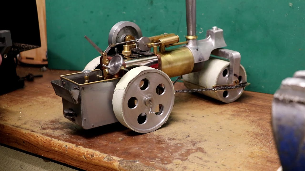 Steam Roller Part 7. Tender and Boiler Lagging. - YouTube