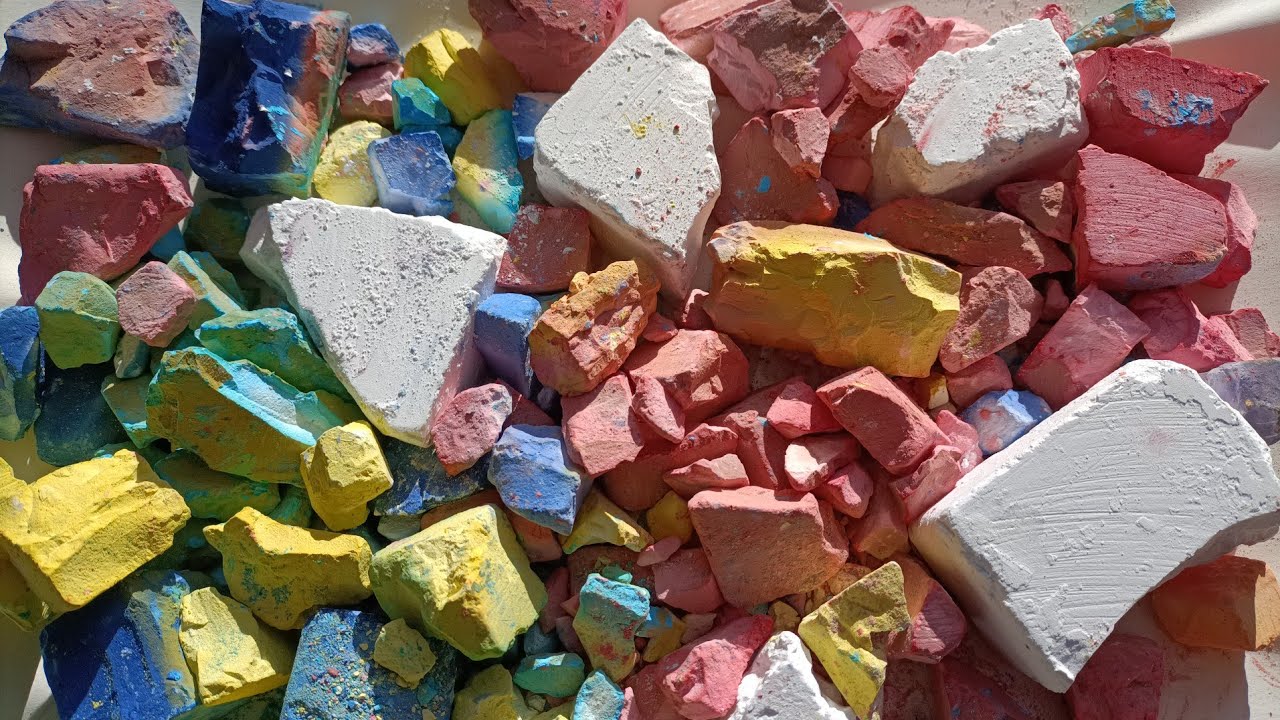 Dyed Easy Grip pebbles + EG Plain Jane pebbles - YouTube