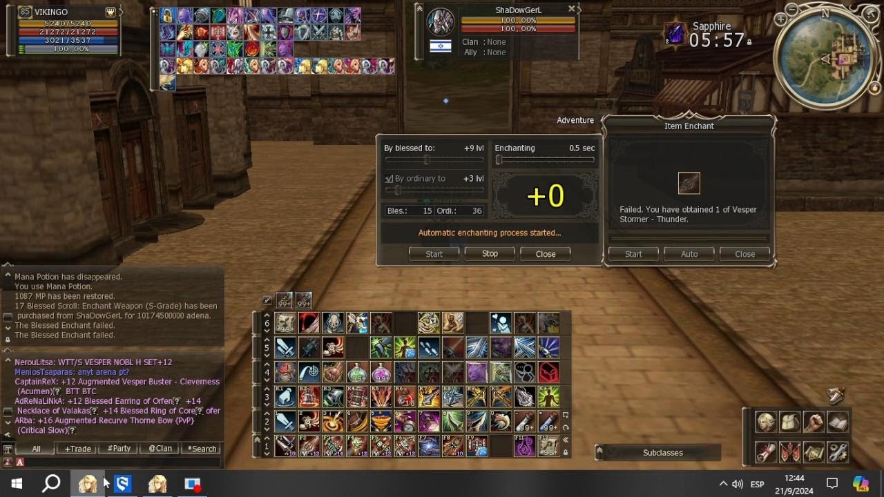 SCRYDE L2 x50 - ENCHAND - Vesper Stormer - Thunder +10 ...