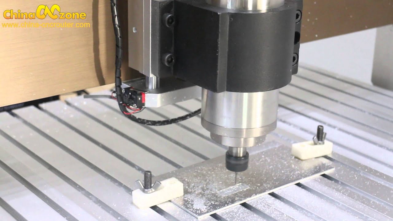 China Most Fast Mini aluminum cnc machine DSP CNC 6090 - YouTube