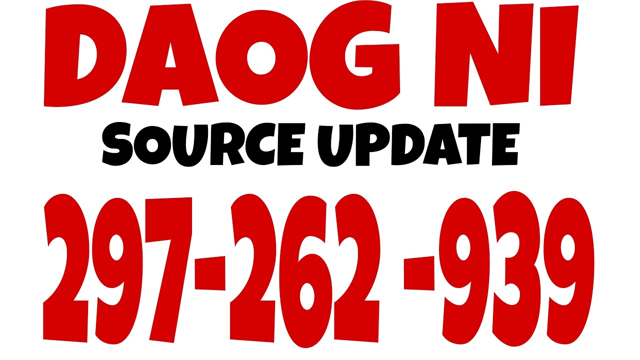 DAOG NI SOURCE UPDATE JAN.3, 2025|| DAOG 639 - YouTube
