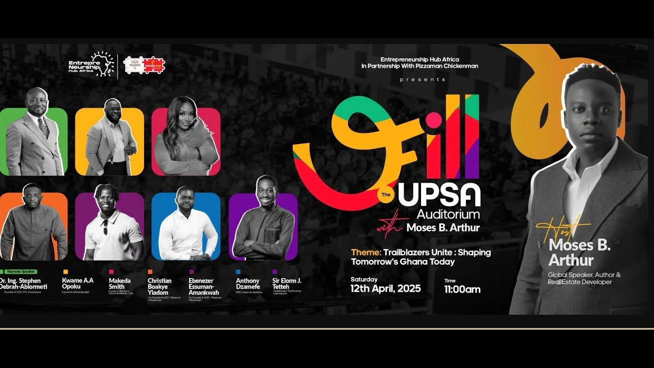 Think Bigger, Dream Louder & Act Bolder With Moses B. Arthur | An Event ...