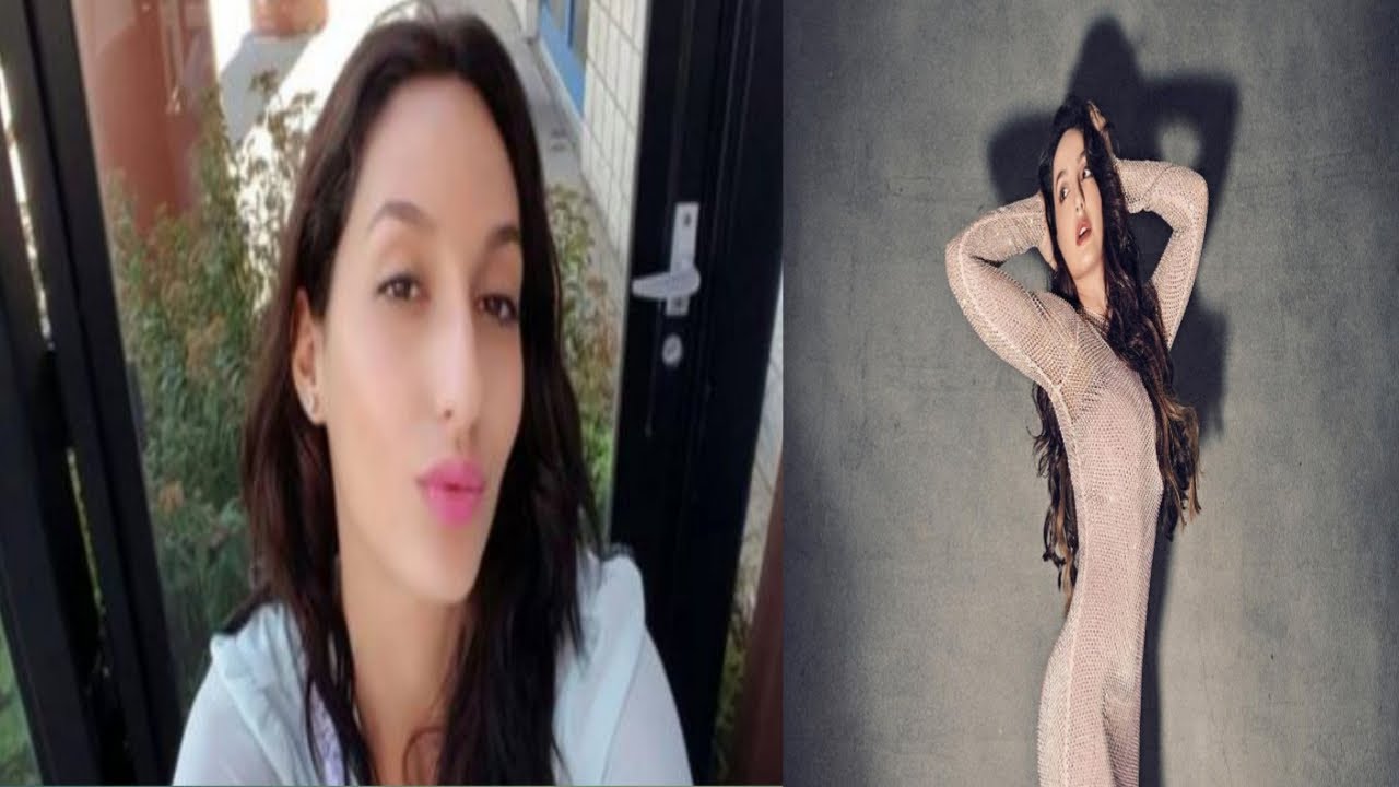 Nora fatehi ali with makeup and without makeup looks - YouTube