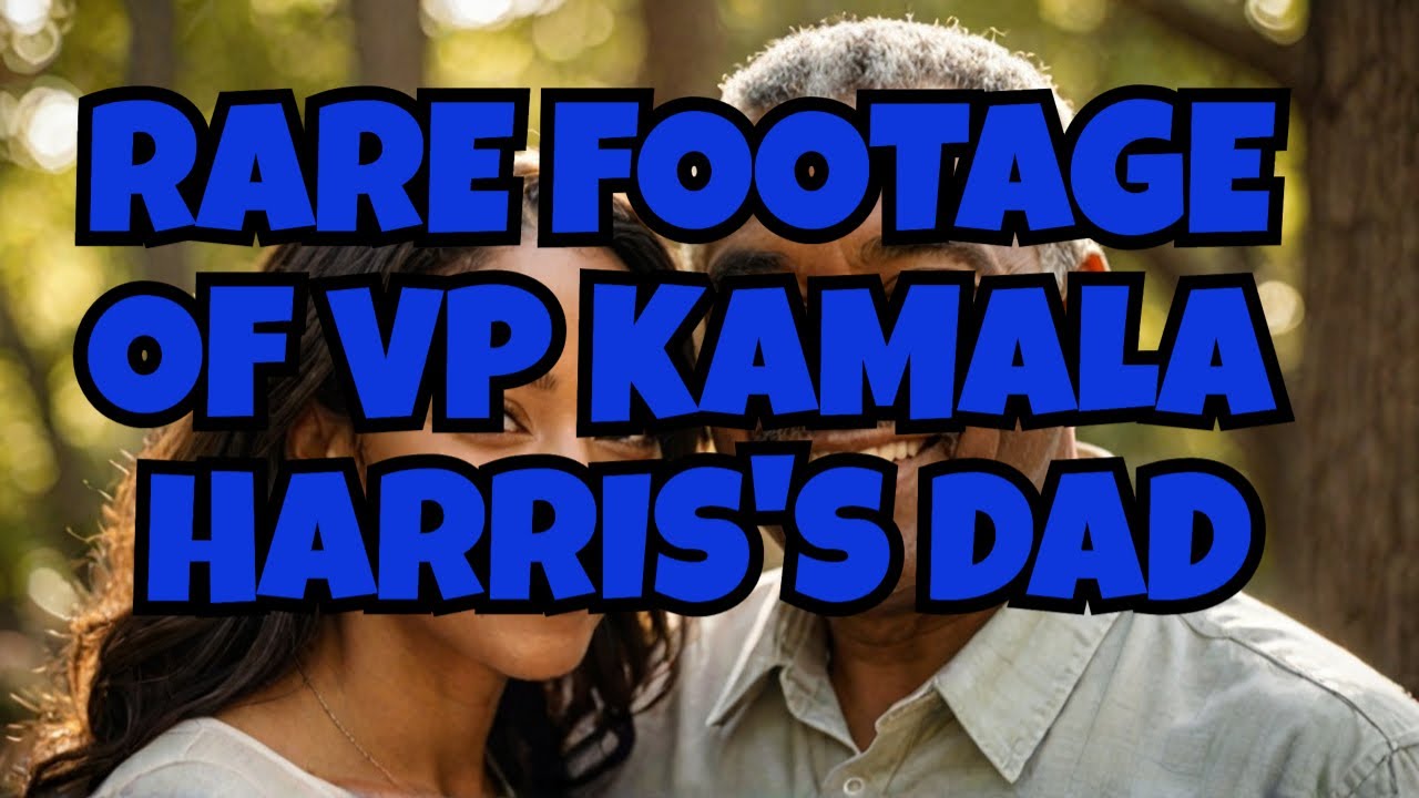 VP KAMAL HARRIS'S FATHER IN A RARE VIDEO FULL VIDEO - YouTube