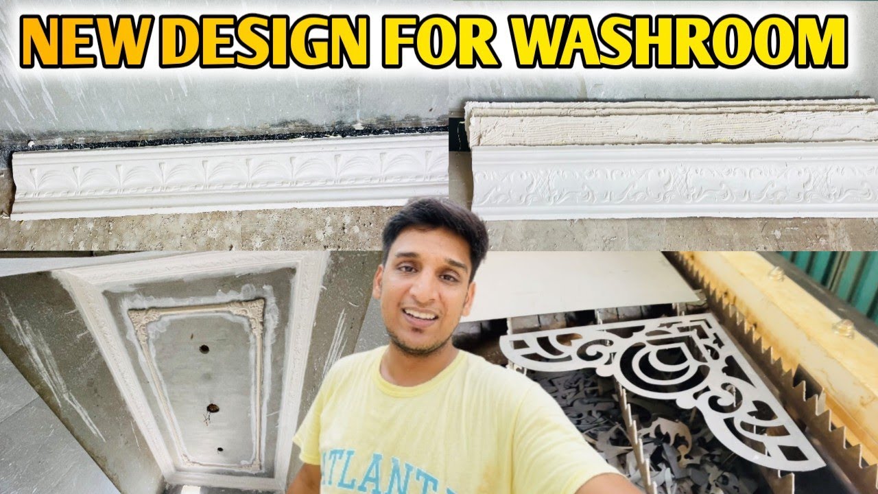 Washrooms Main Kon Say Border Use kye?💞 Wall Design Klye New Frame ...
