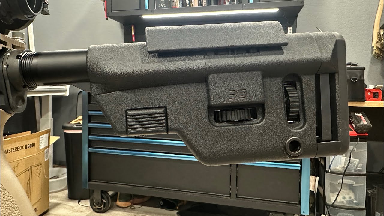 B5 Precision Stock - Cheek Riser Swap - YouTube