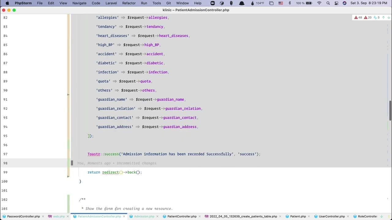 Refactoring Klinic Laravel Project | Part 3 - YouTube