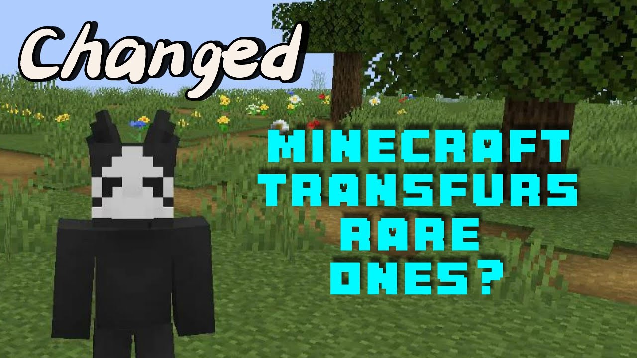 Minecraft Changed Transfurs "Rare Ones?" - YouTube