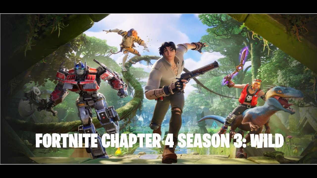 FORTNITE CHAPTER 4 SEASON 3: WILD 1. REAKCIUÓ!!!!!!!!! | Andris Gaming ...