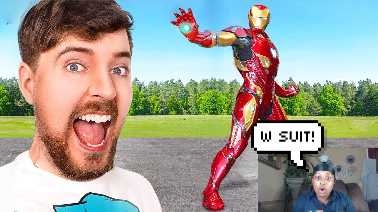 My Reaction To Mr Beast Gifts Kai Cenat A Real Iron Man Mask YouTube My Reaction To Mr Beast Gifts Kai Cenat A Real Iron Man Mask YouTube
