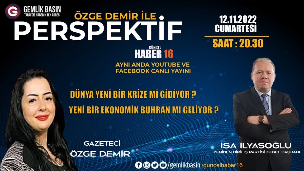 Gazeteci Özge Demir Perspektif'de İsa İlyasoglu ile gündemi ...