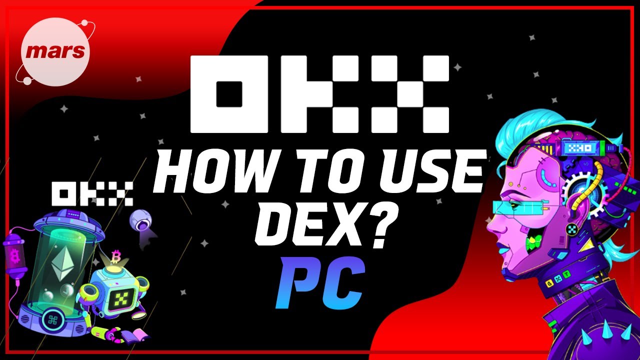 (PC ver.) 더마르스 상장 'MRST' OKX 거래소 DEX 사용법 / Easy steps to use OKX DEX - YouTube