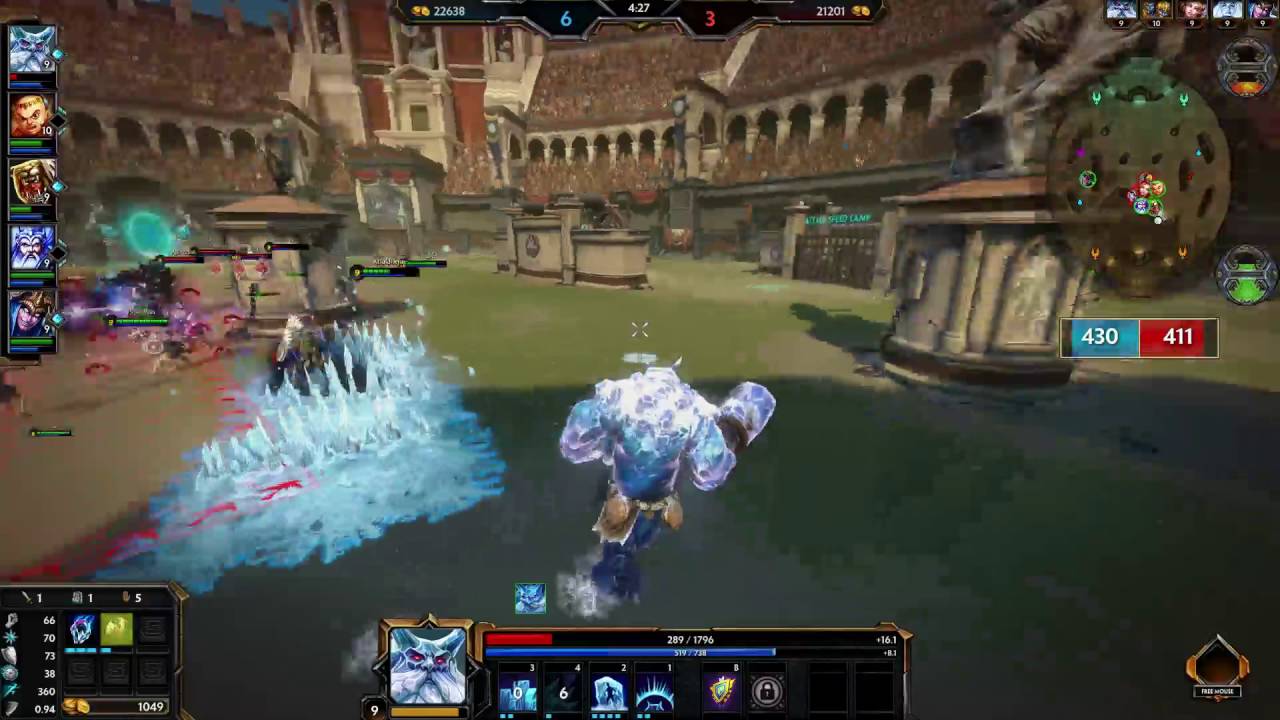 SMITE! - Death by Countdown 0-1 Loss on Arena - YouTube