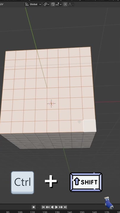 COMO SELECCIONAR CARAS EN BLENDER DE FORMA RAPIDA 30Sec - YouTube