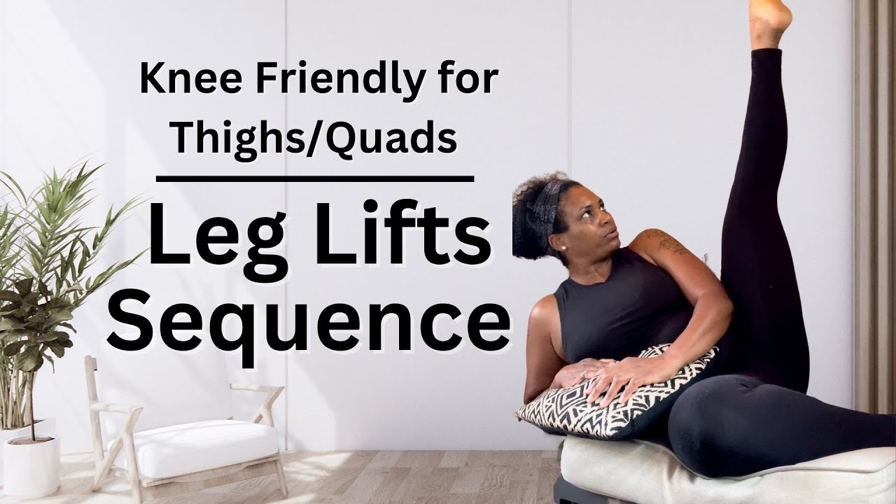 Leg Lifts Toning Sequence | Knee Friendly + Cellulite Improvement ...