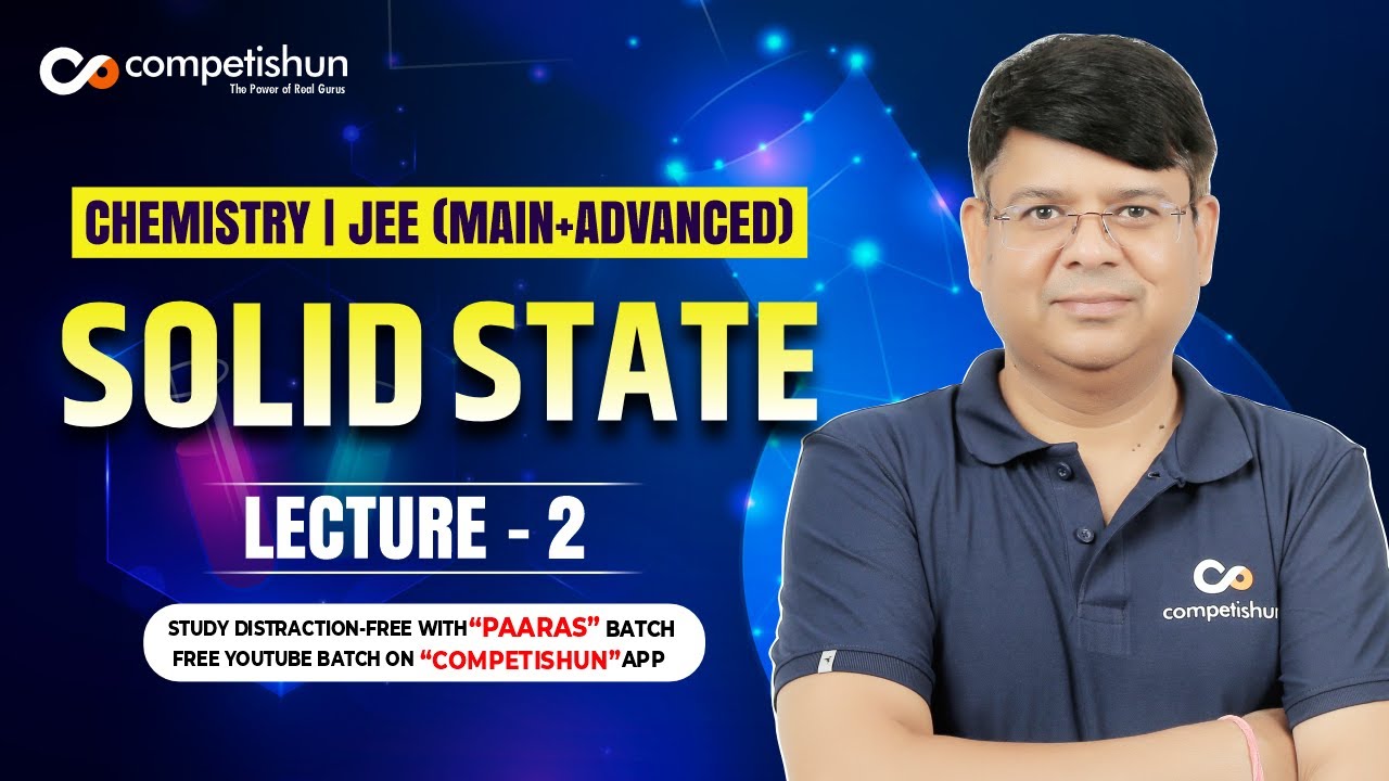 2 Unit Cell Lattice Solid State Iit Advanced Jee Main 2618
