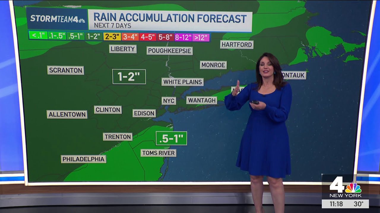 Storm Team 4 New York City weather forecast for Thursday, December 26 ...