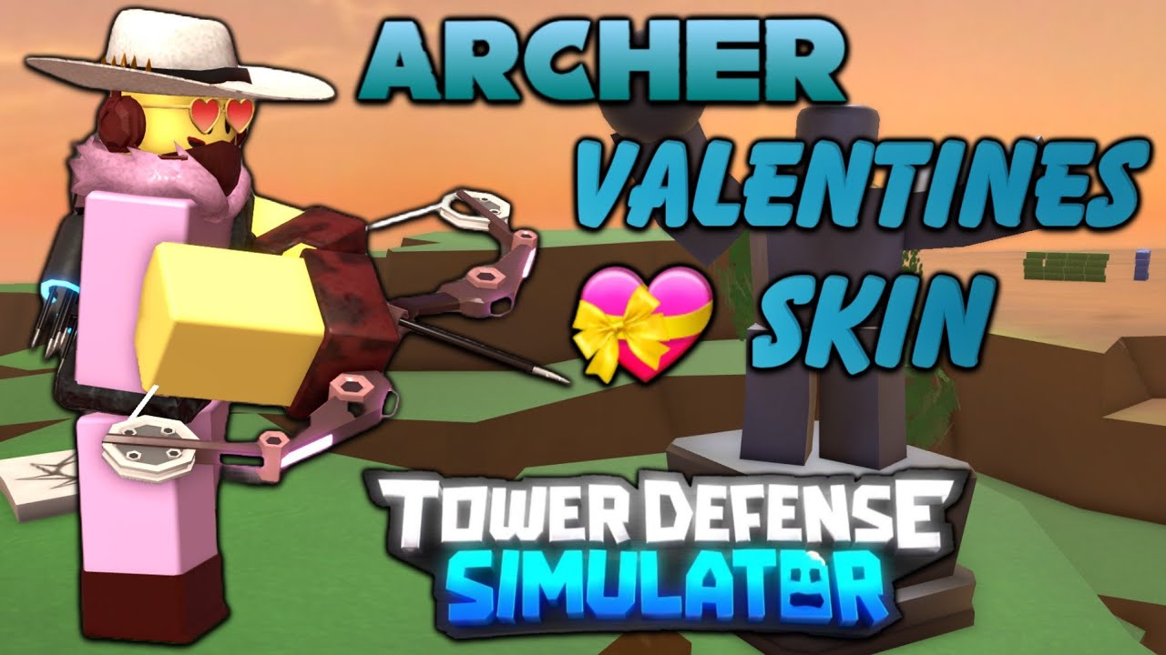 Valentines Archer skin tds, Valentines skin Archer, roblox - YouTube