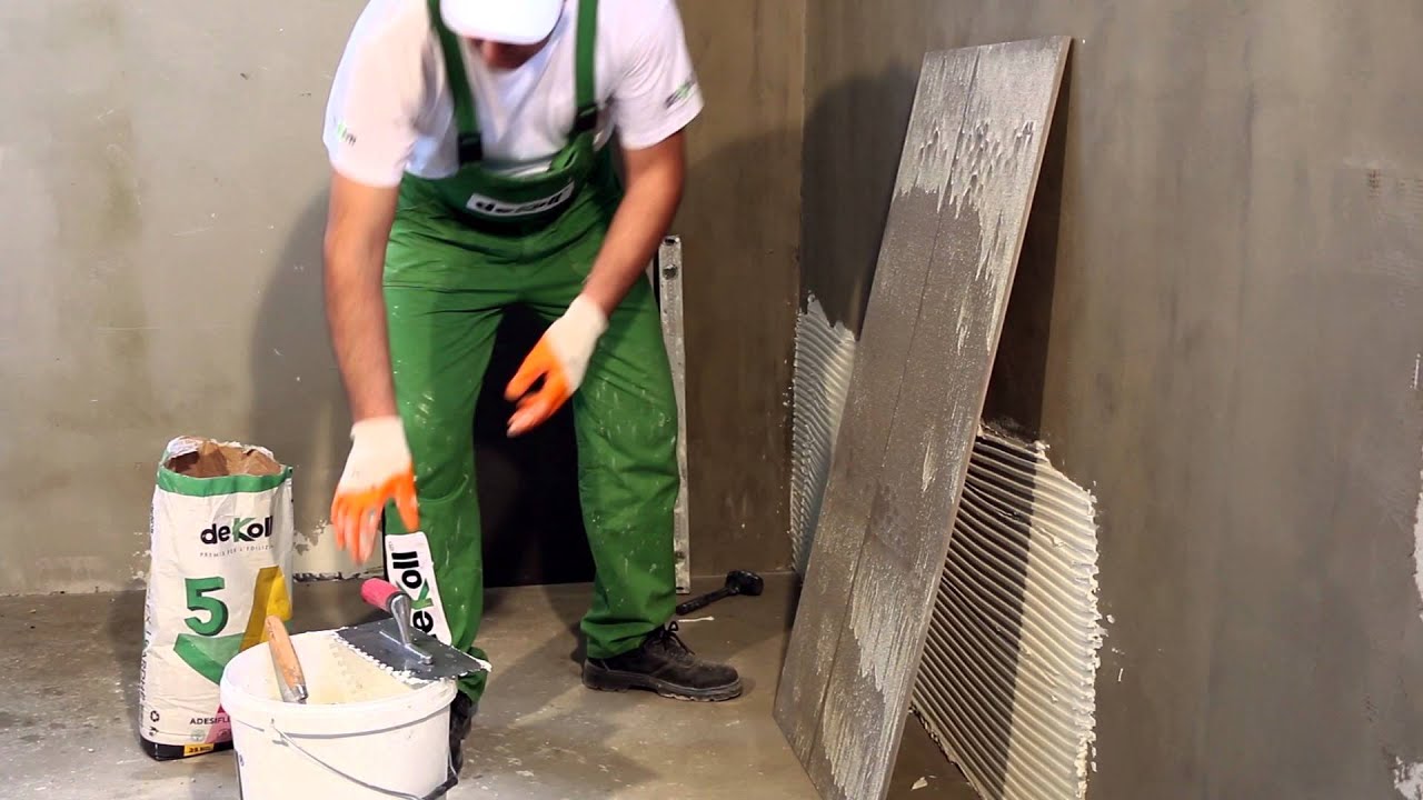 ADESIFLEX - Aplikimi - DEKOLL - YouTube