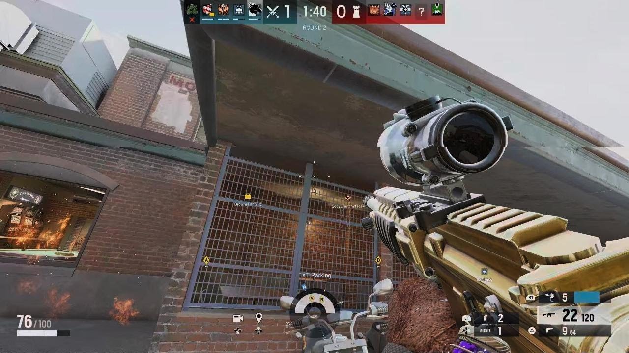 Tom Clancy's Rainbow Six Siege playing Quick Match - YouTube