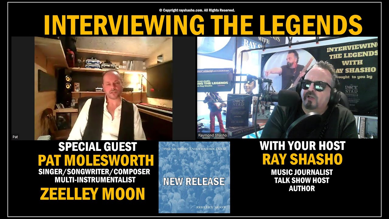 Band Leader Pat Molesworth Talks Second Release By 'Zeelley Moon' - YouTube