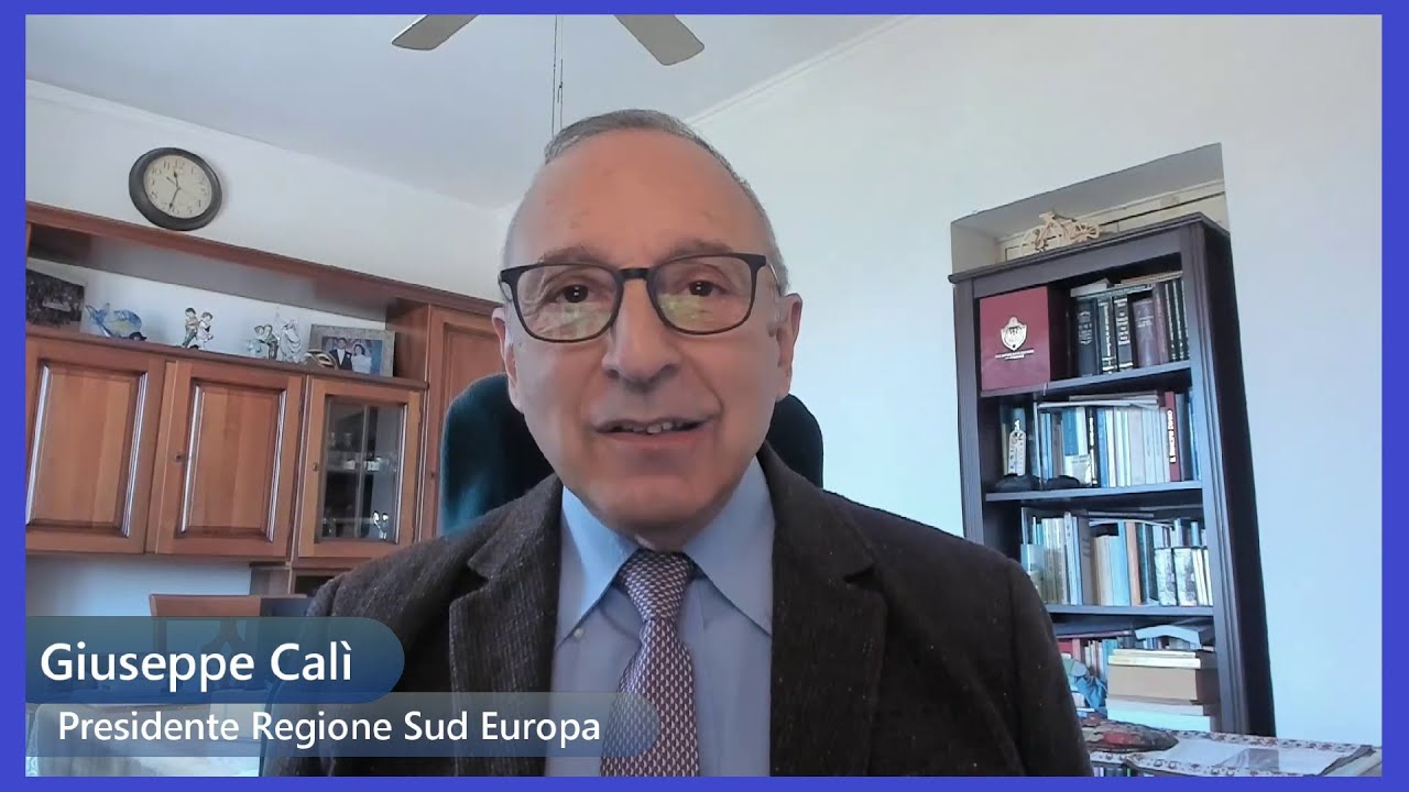 Messaggio di Giuseppe Calì a conclusione del 2021 - YouTube