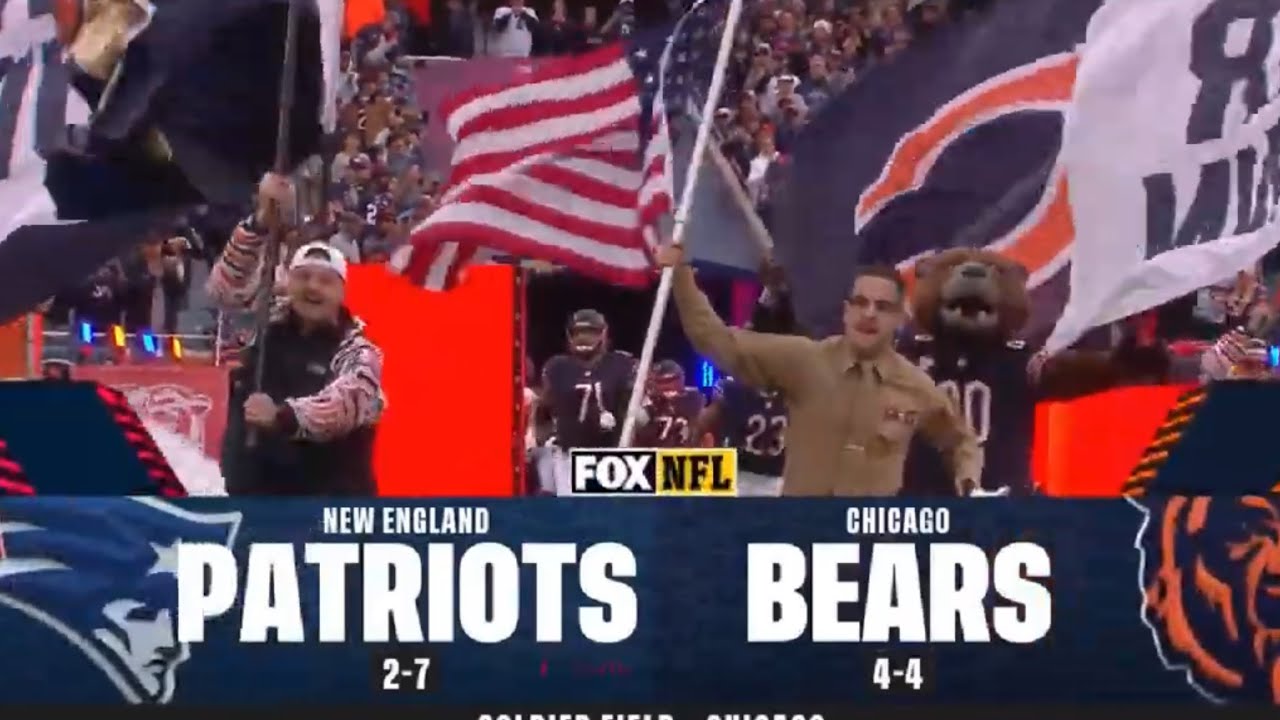 Patriots vs Bears NFL On FOX Intro/Theme Week 10 | NFL 2024 - YouTube