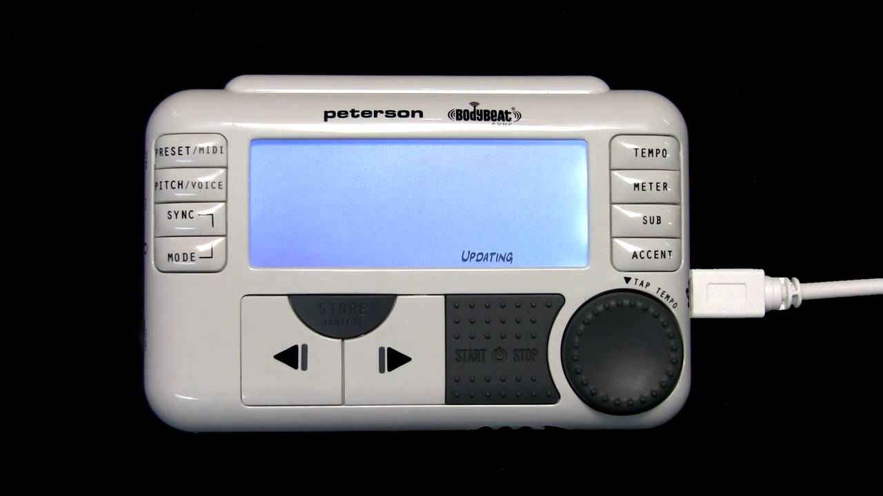 Updating The Firmware on a Peterson BodyBeat Sync - YouTube