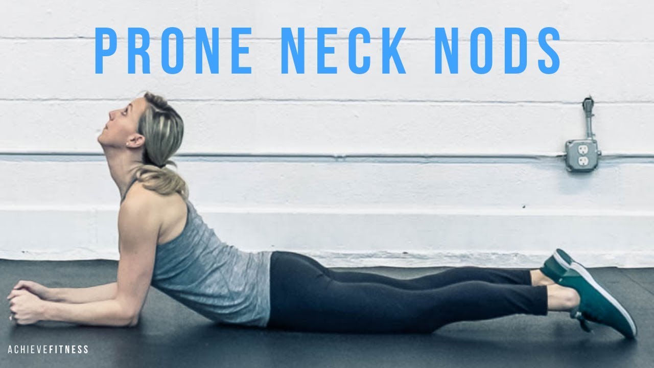 Prone Neck Nods - YouTube