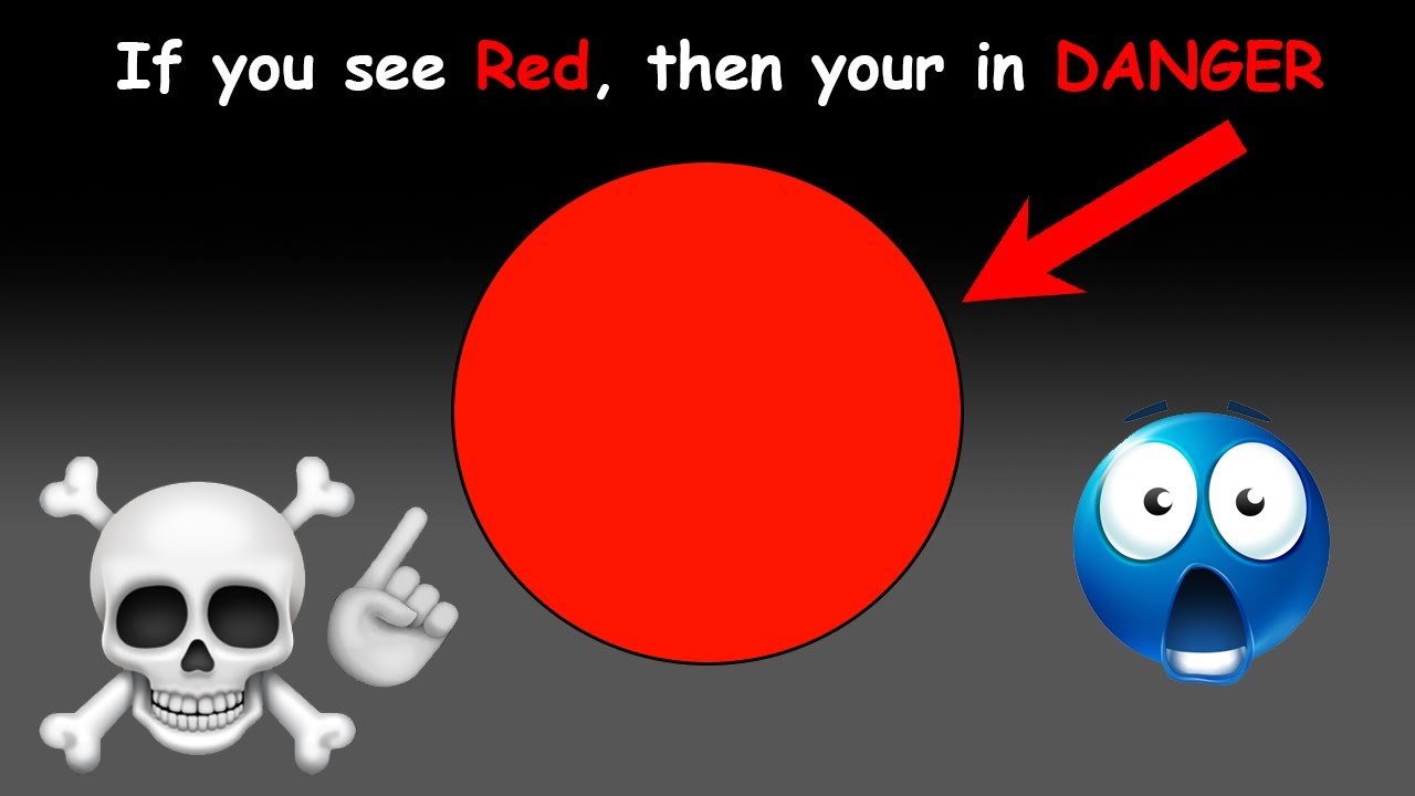 If You See Red, you are in Danger! ⚠️ - YouTube