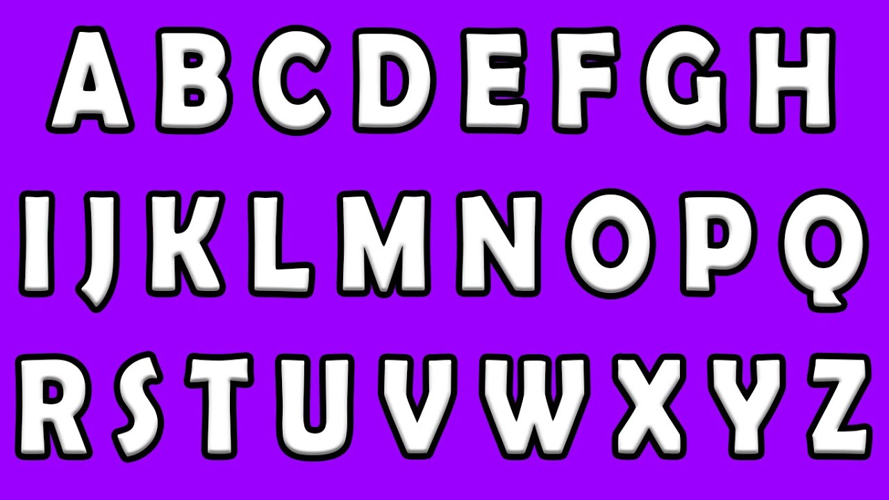 Alphabet song | ABC song | A B C D E F G H I J K L M N O P Q R S T U V ...