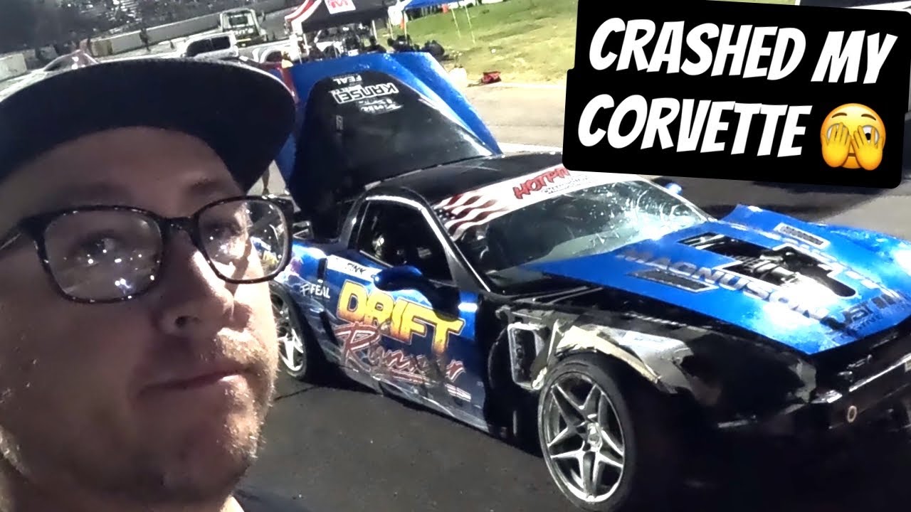 CRASHED my CORVETTE going for the CHAMPIONSHIP! - YouTube